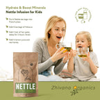 caffeine-free nettle beverage