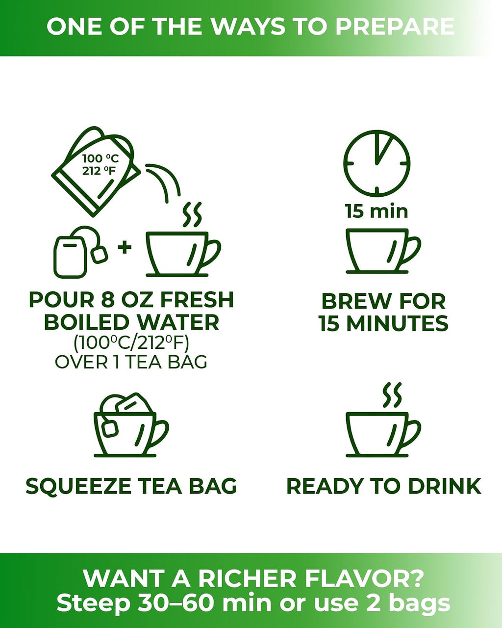 caffeine-free nettle leaf infusion