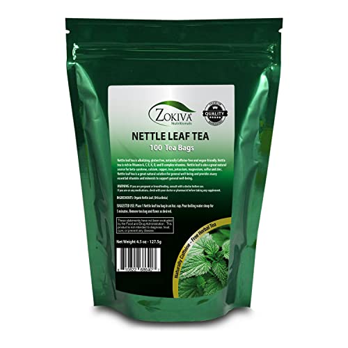 caffeine-free nettle tea bags