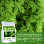 caffeine-free nettle tea for bedtime