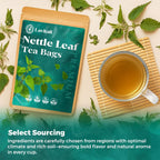 caffeine-free nettle tea for energy