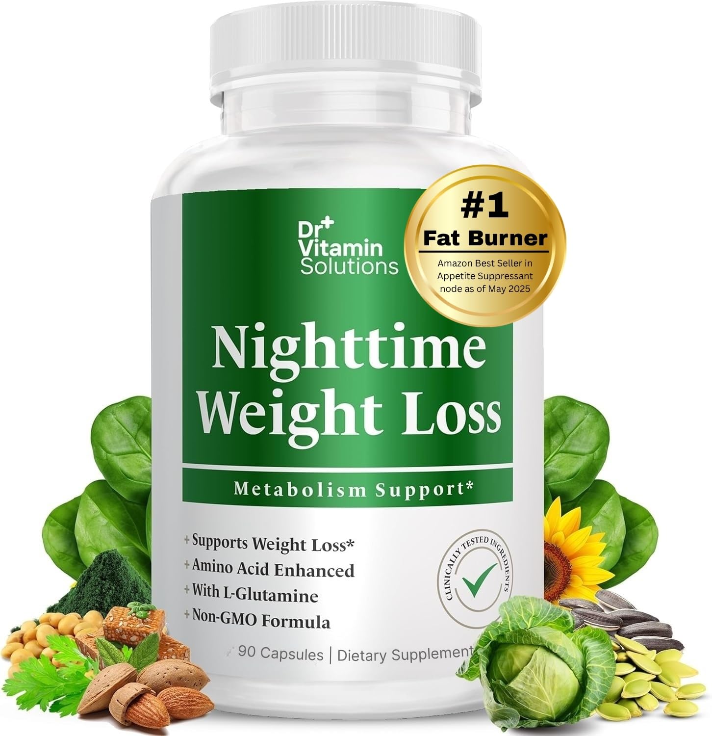 caffeine-free nighttime fat burner