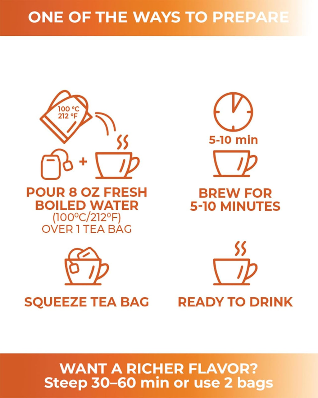 caffeine-free oatstraw tea option