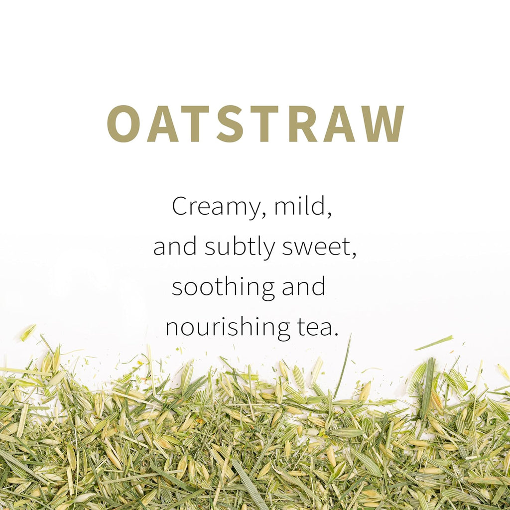 Caffeine-free oatstraw tea option