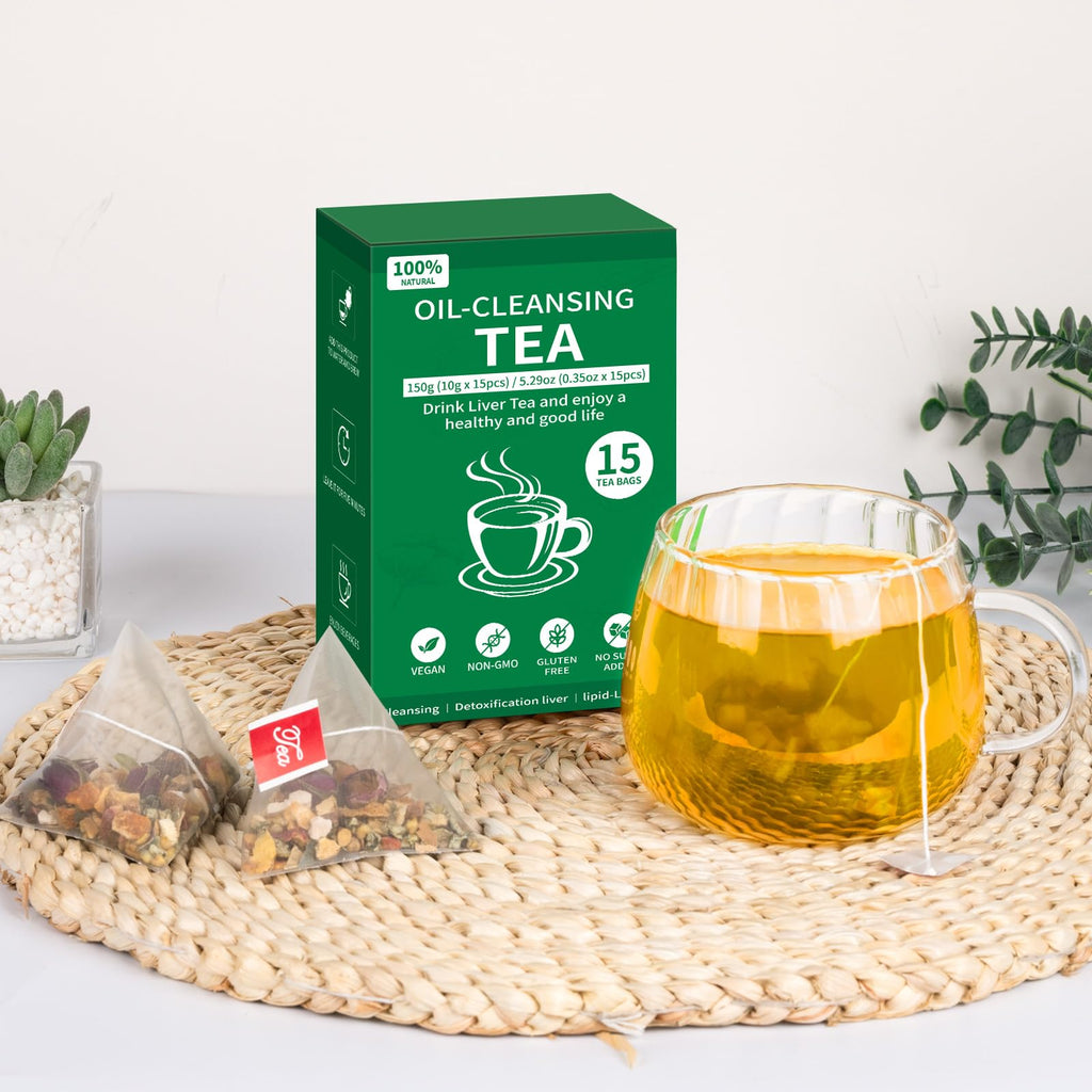 caffeine-free oil reducing herbal infusion