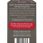 Caffeine-free orange clove herbal infusion