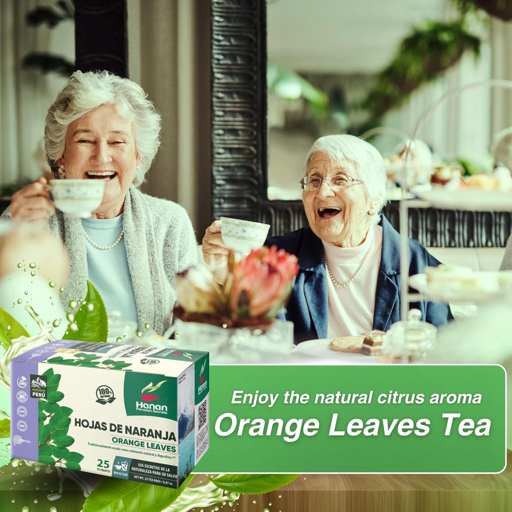 caffeine-free orange leaves tea