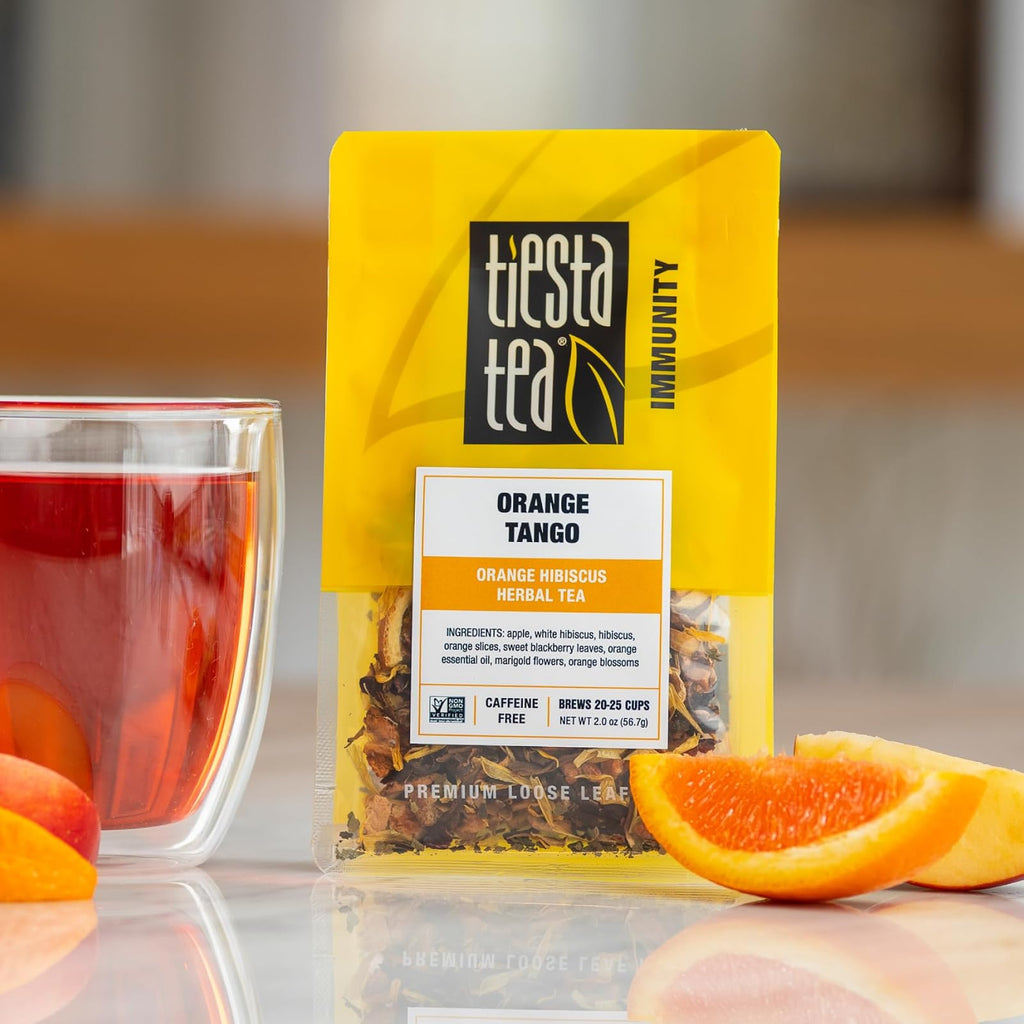 caffeine-free Orange Tango tea