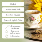 caffeine-free oregano tea blend
