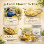 Caffeine-free osmanthus flower tea