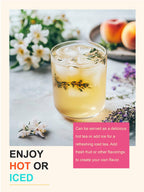 caffeine-free peach ginger tea bags