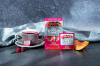 caffeine-free peach raspberry tea blend