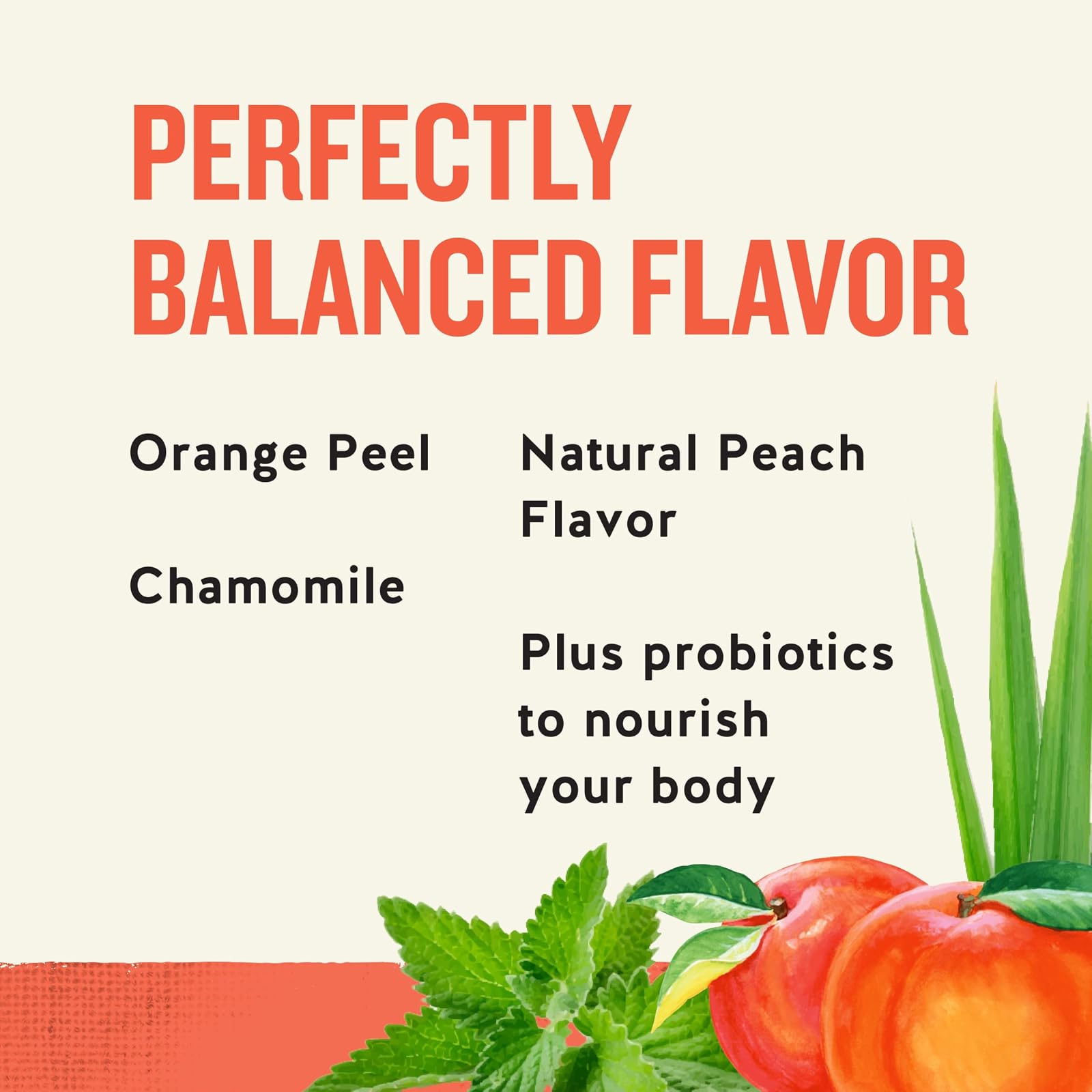 caffeine-free peach tea blend