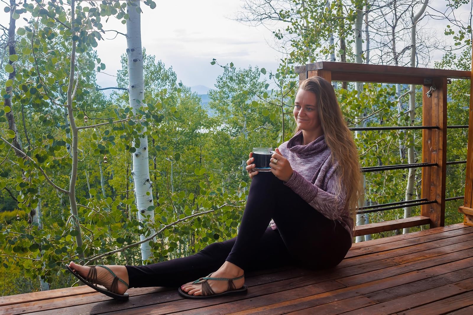 caffeine-free peppermint clove tea