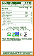 caffeine-free peppermint herbal infusion