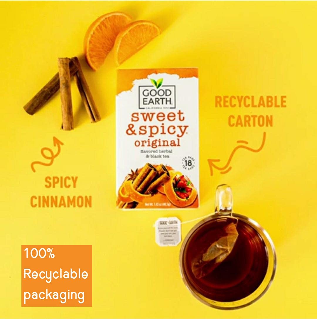 Caffeine-free peppermint herbal tea