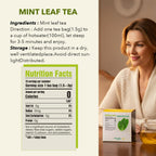 caffeine-free peppermint tea bags