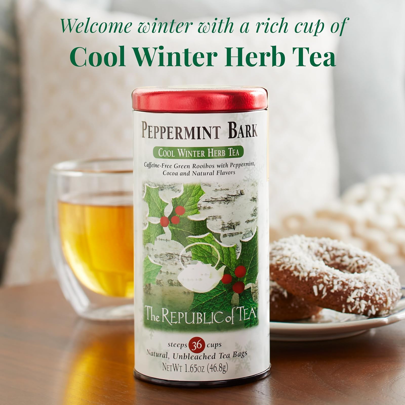 caffeine free peppermint tea bags