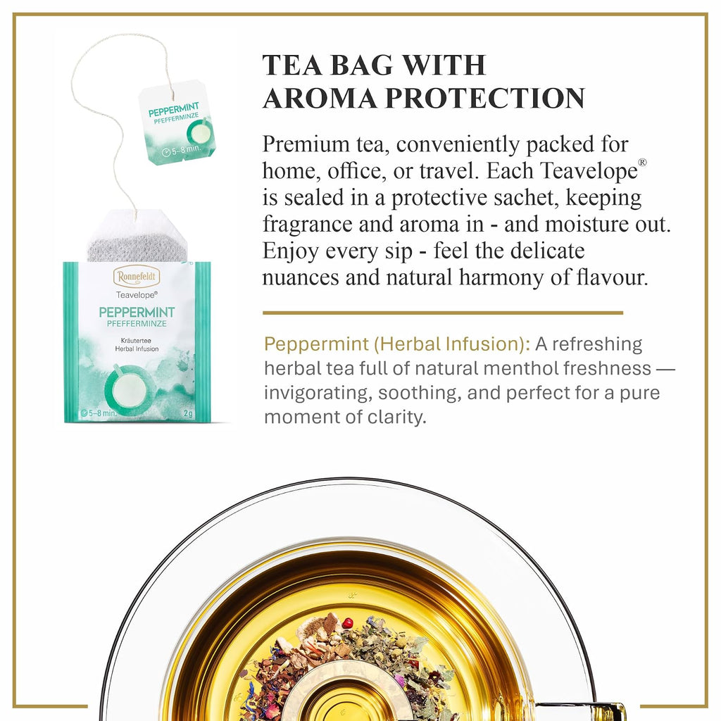caffeine free peppermint tea bags