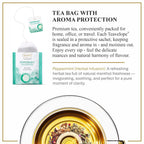 caffeine free peppermint tea bags