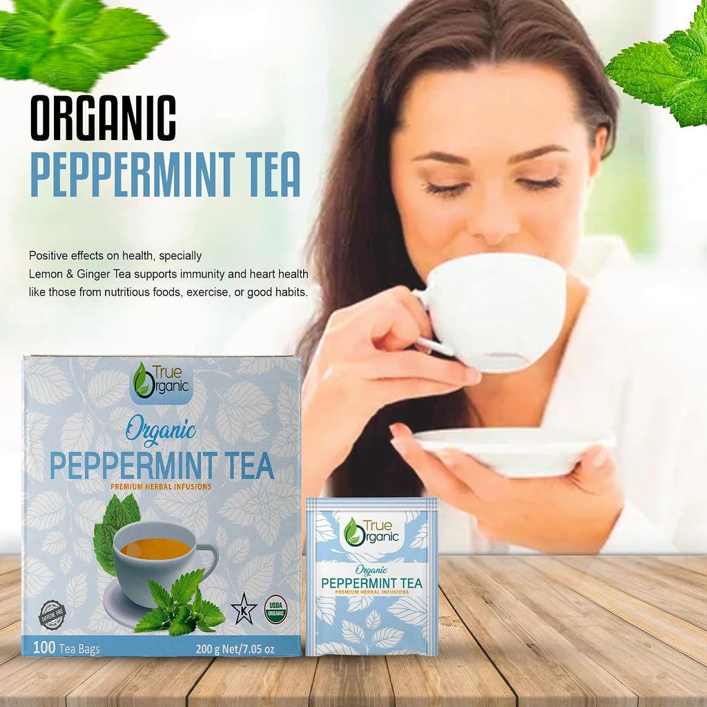 caffeine-free peppermint tea blend