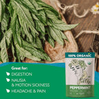 caffeine-free peppermint tea blend