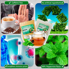 caffeine-free peppermint tea blend