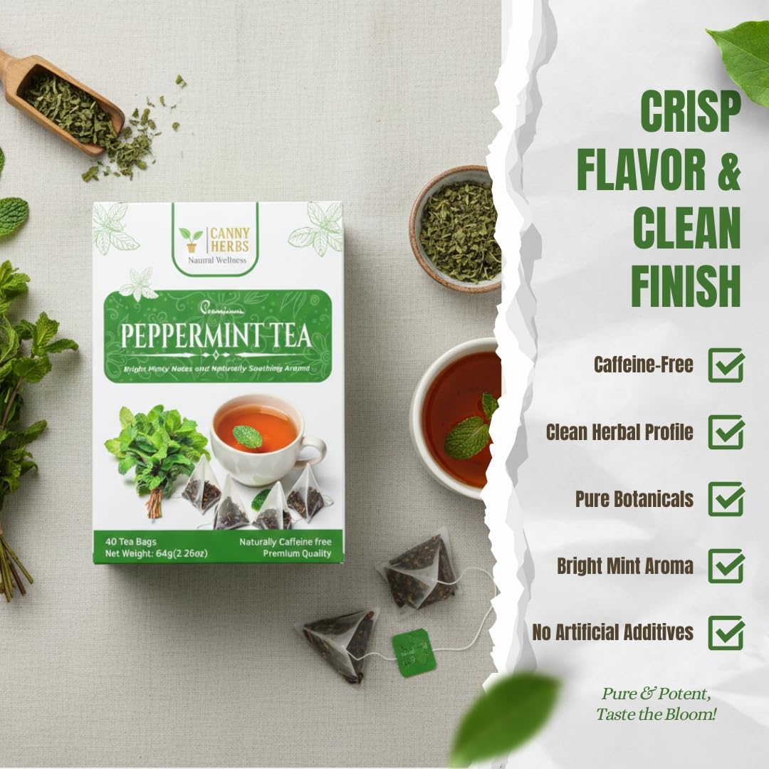 caffeine-free peppermint tea blend