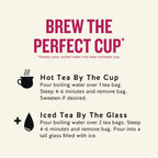 caffeine-free peppermint tea experience