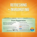 caffeine-free peppermint tea for relaxation