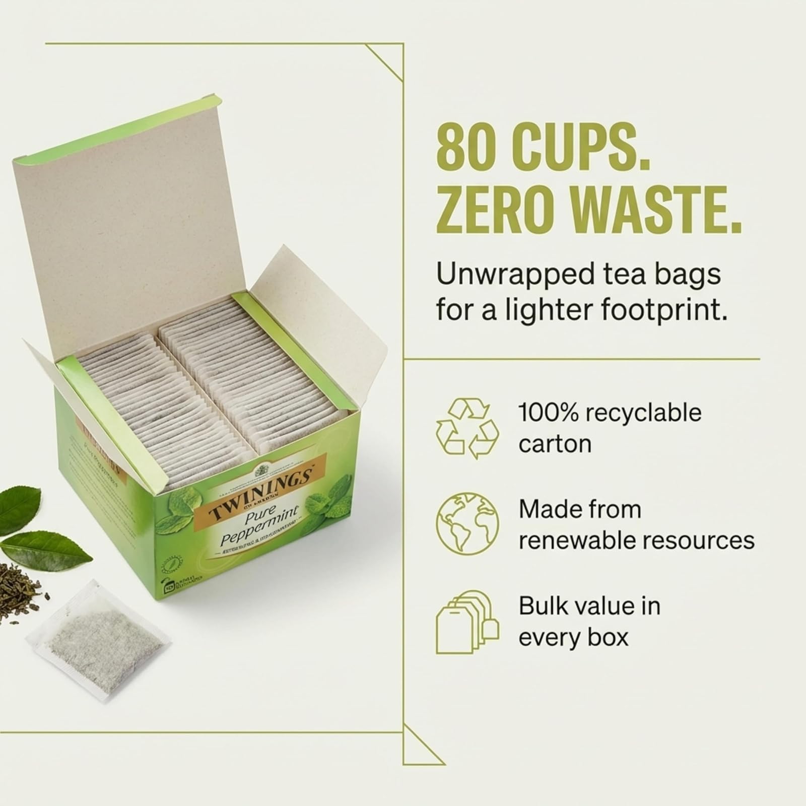 caffeine-free peppermint tea