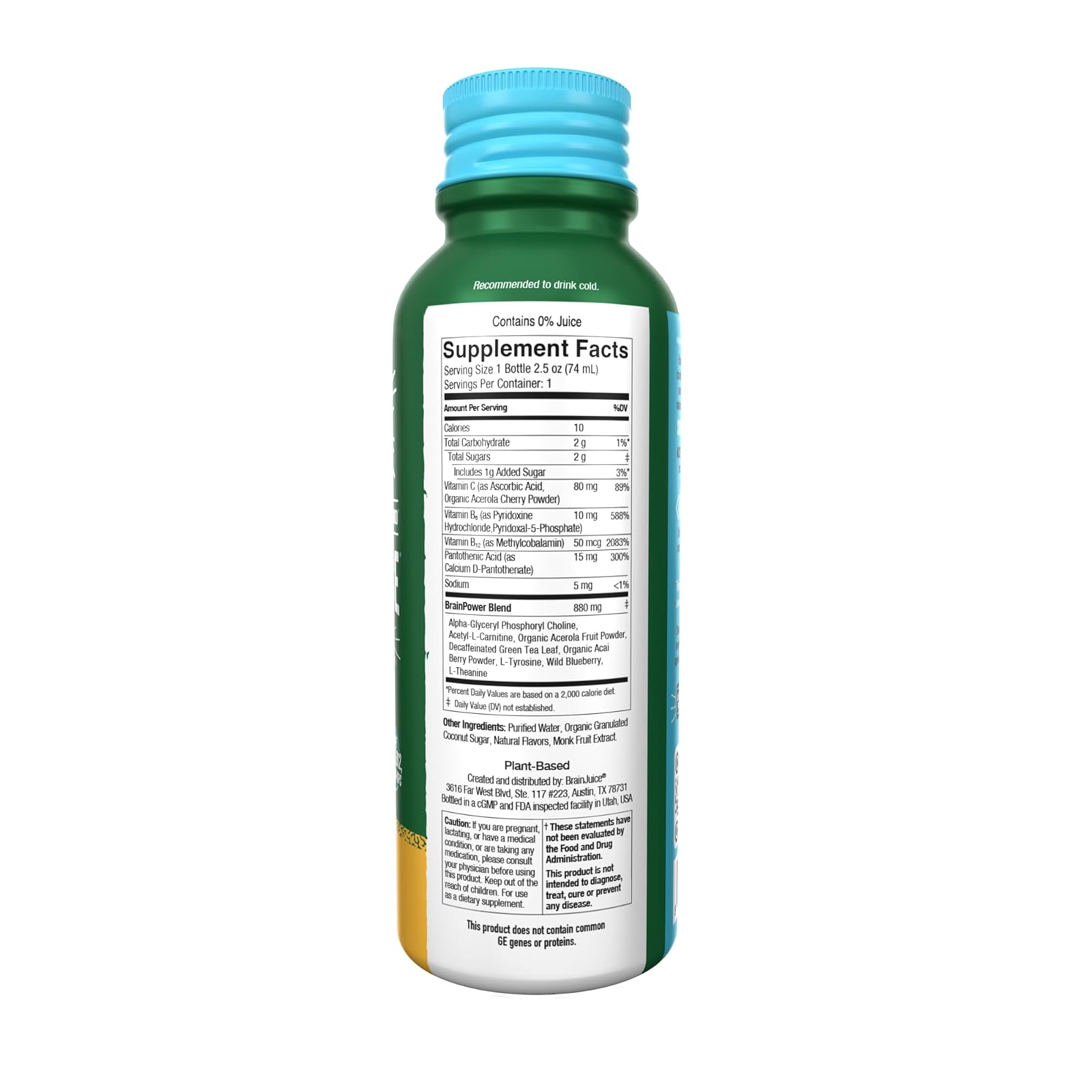 Caffeine-free performance enhancer