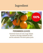 caffeine-free persimmon leaf infusion