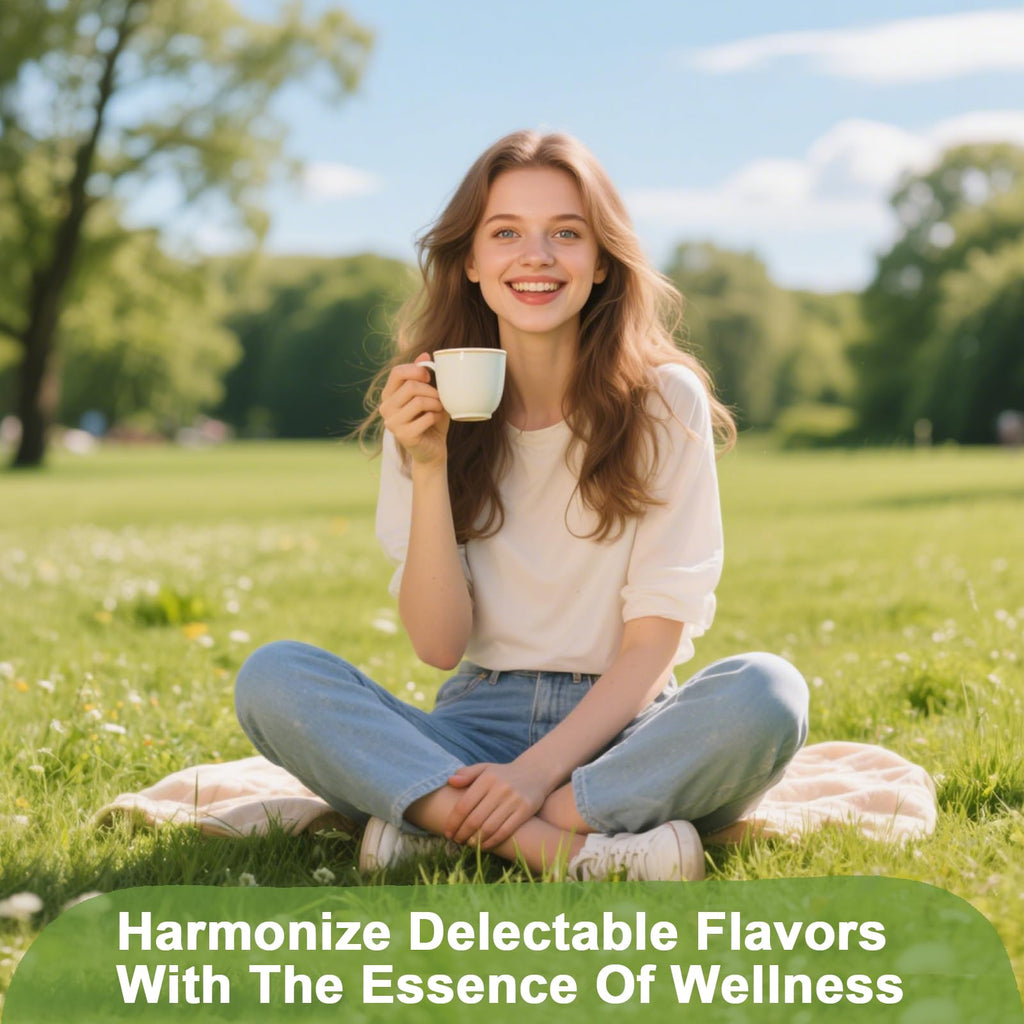 caffeine-free plantain leaf tea blend