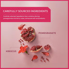 caffeine-free pomegranate herbal infusion