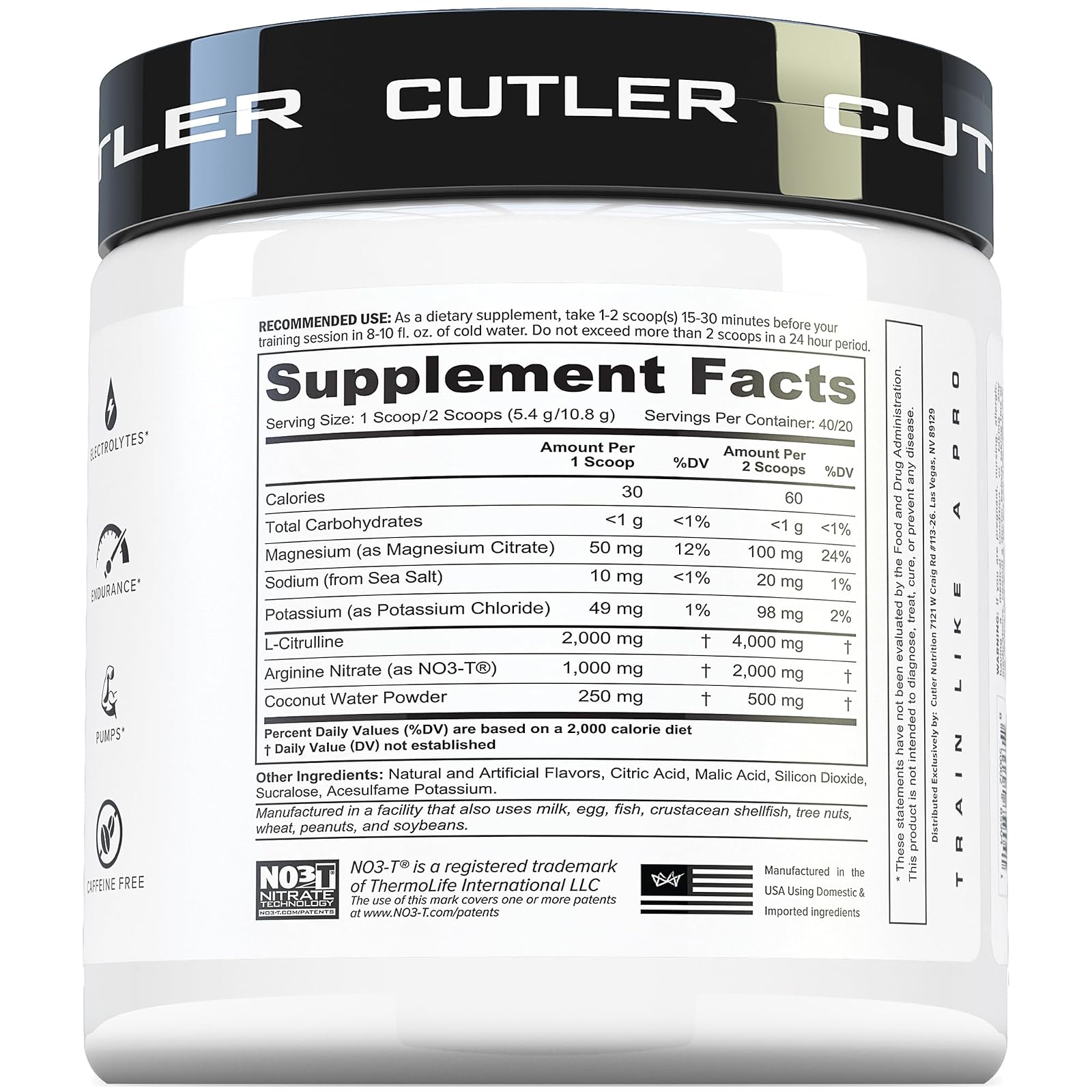 caffeine-free pre-workout for endurance