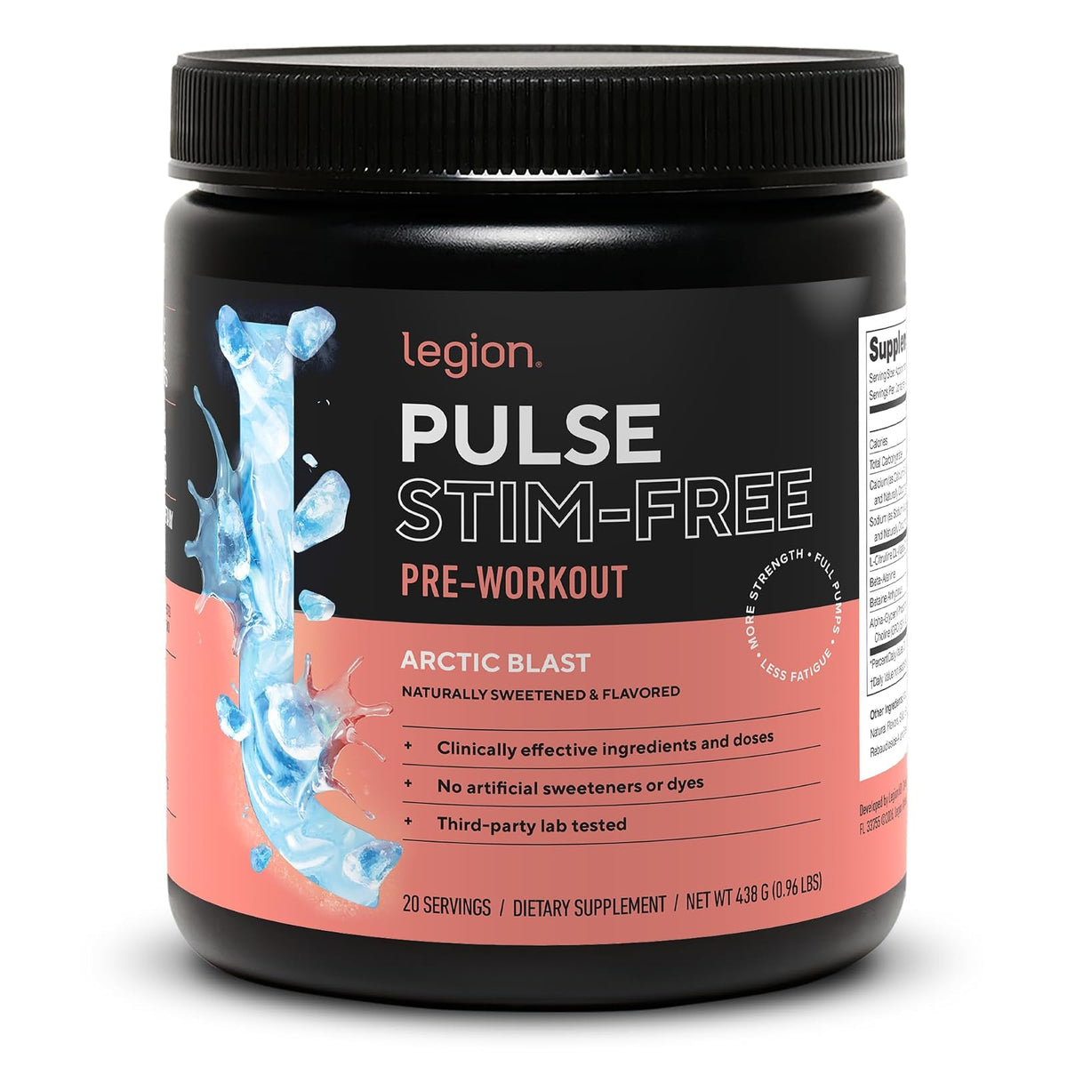 caffeine free pre workout supplement
