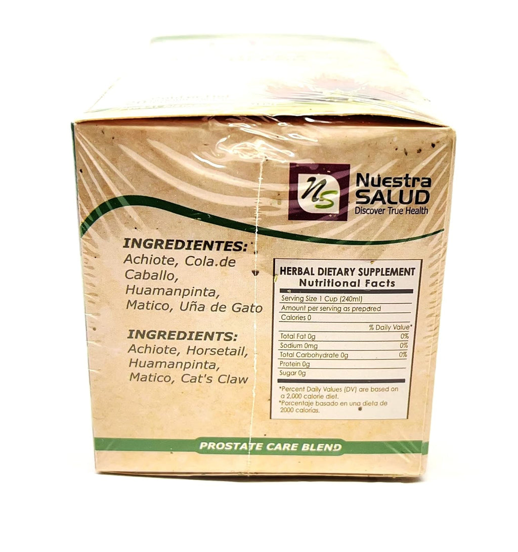 caffeine-free prostate herbal tea