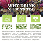 caffeine-free Raspberry Hibiscus rooibos tea