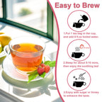 caffeine-free raspberry leaf herbal infusion