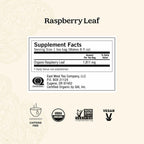 Caffeine-free raspberry leaf tea blend