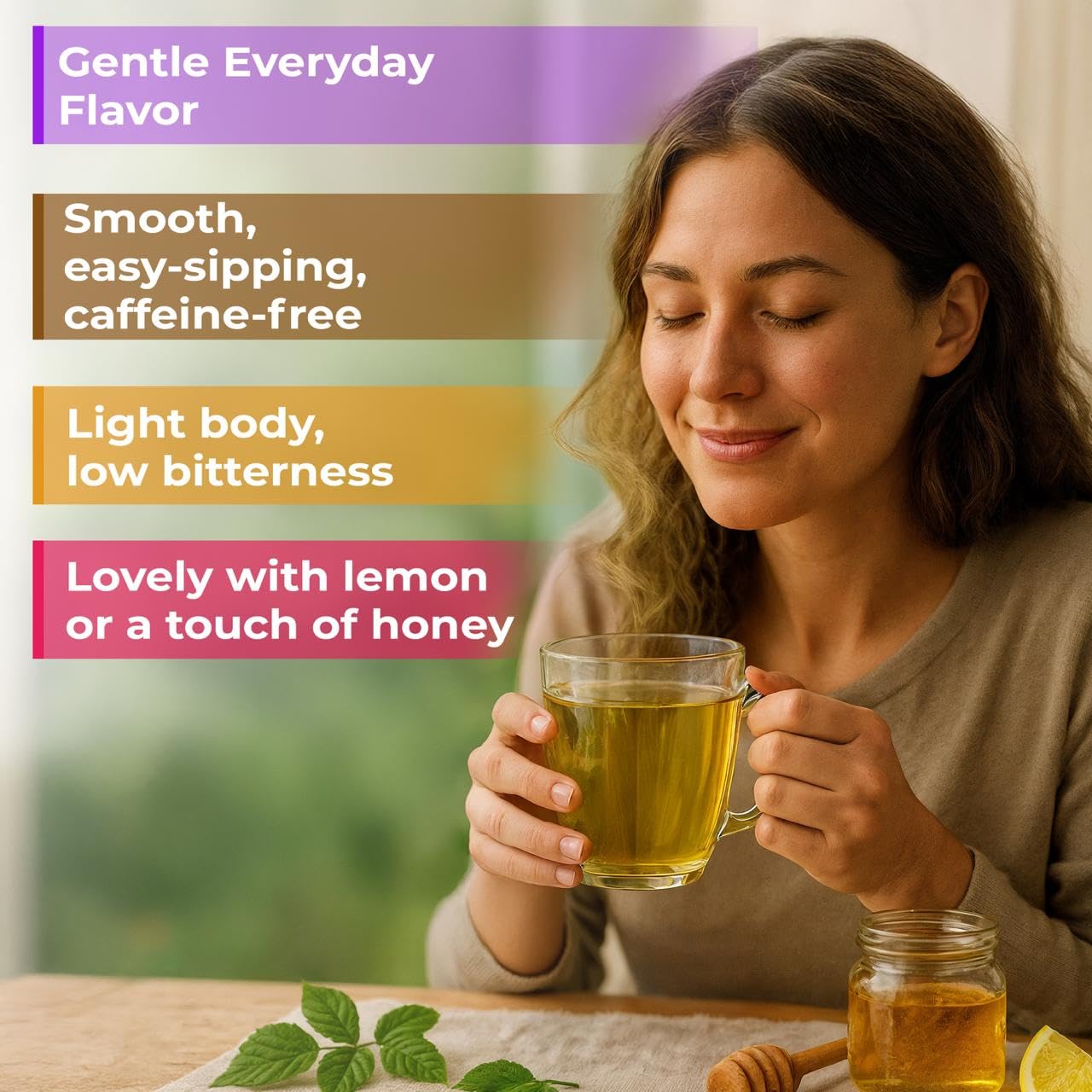 caffeine-free raspberry leaf tea