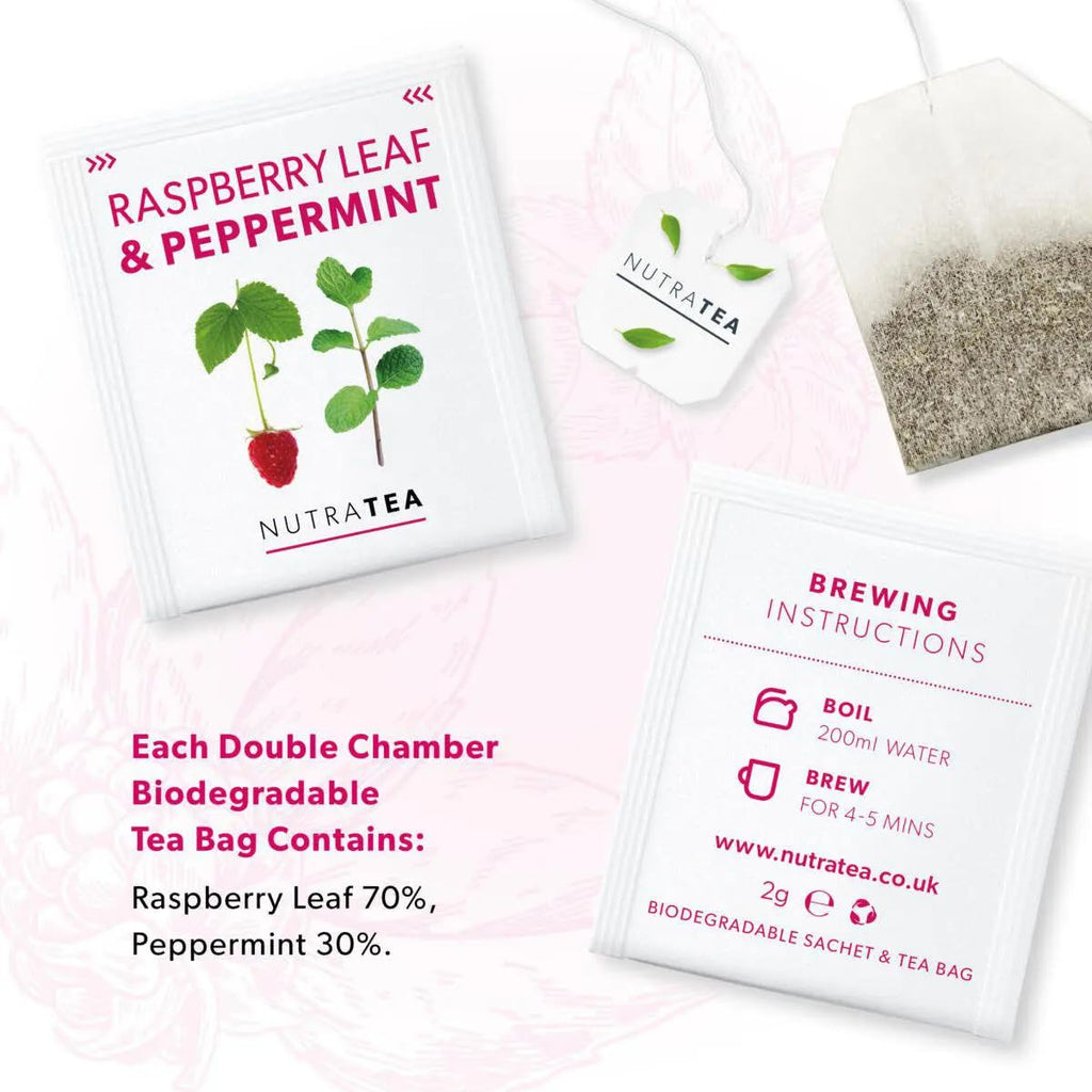 caffeine-free raspberry peppermint blend