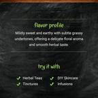 caffeine-free red clover herbal tea