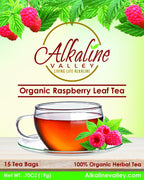 Caffeine-free red raspberry leaf infusion