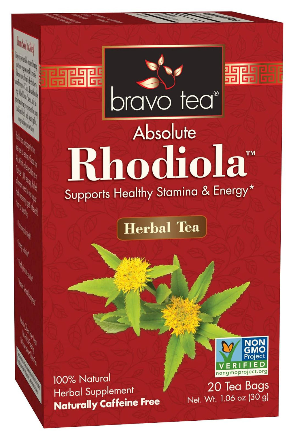 caffeine free rhodiola herbal tea