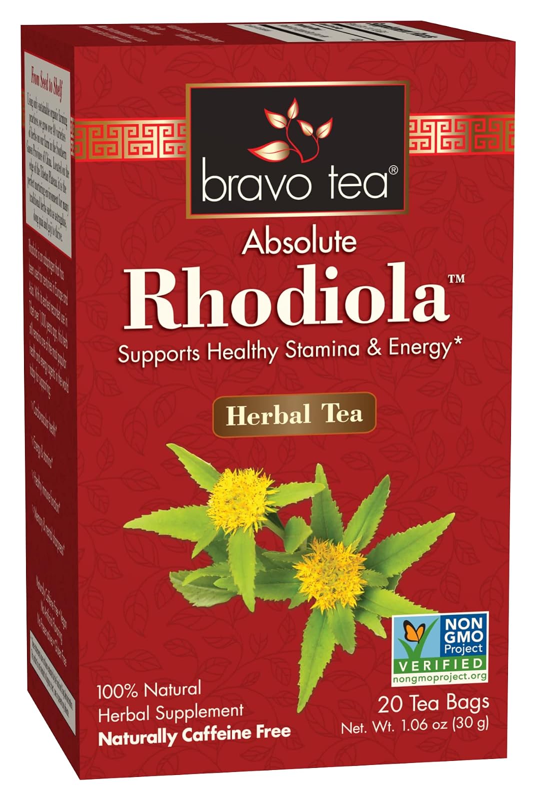 caffeine free rhodiola herbal tea