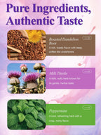caffeine-free roasted dandelion tea