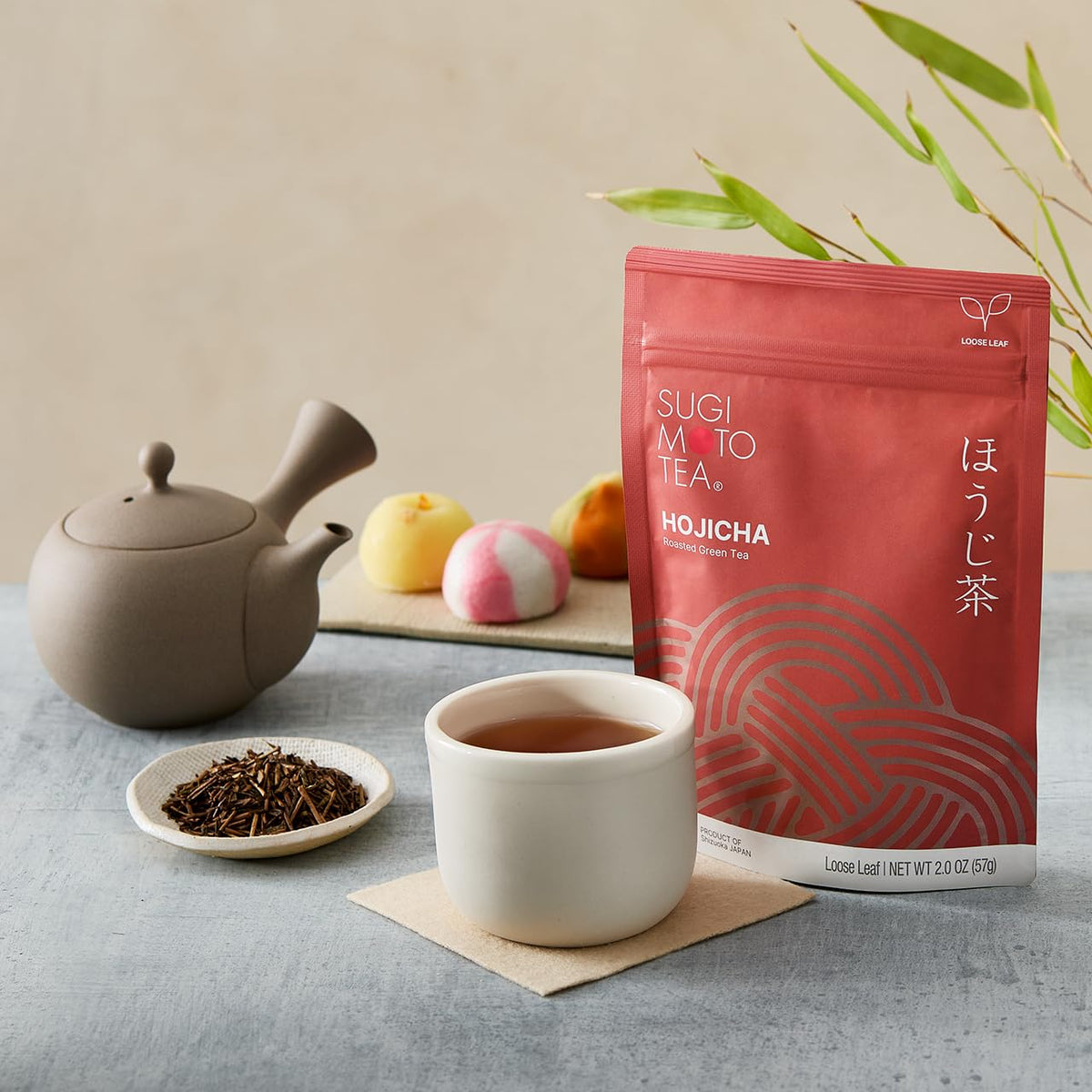 caffeine-free roasted tea option