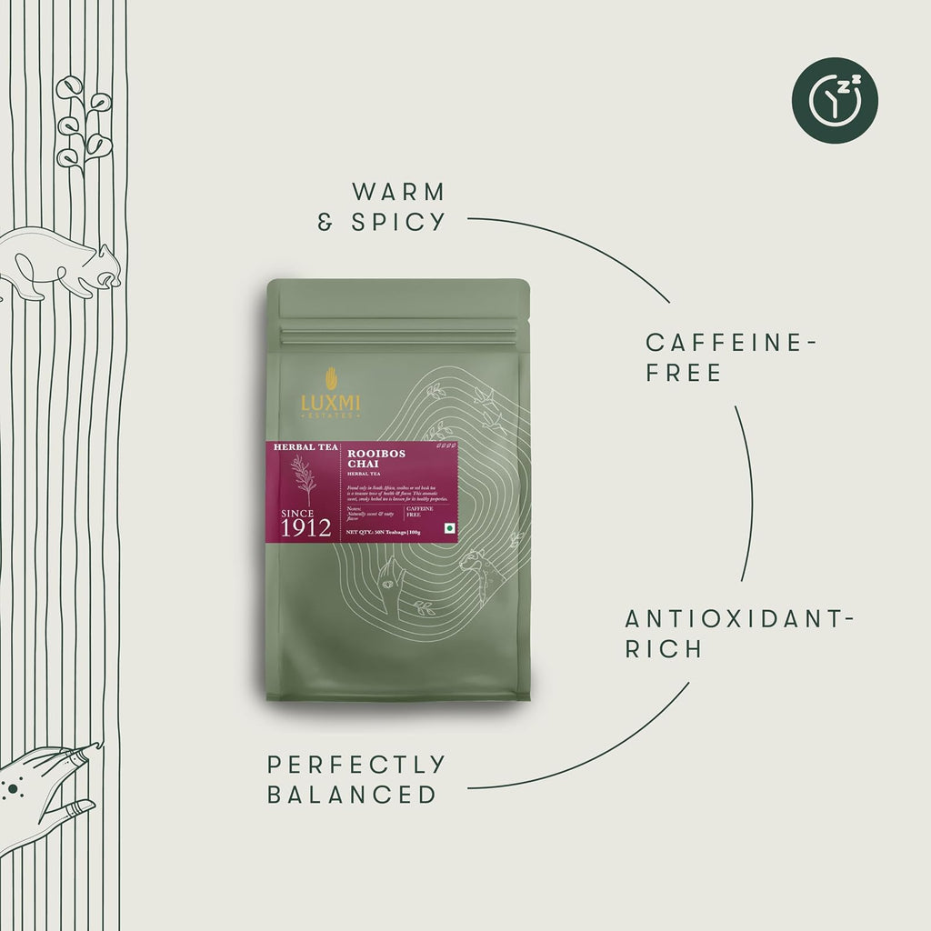 caffeine-free rooibos chai for relaxation